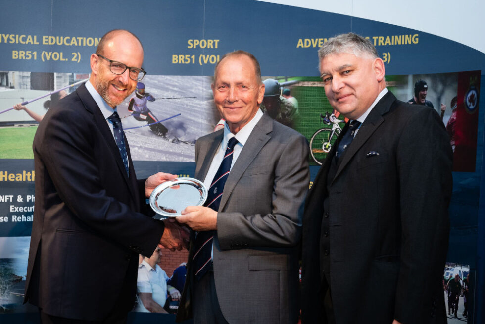 Ray Holyer awarded prestigious RN award - UKAF Association of Cricket ...